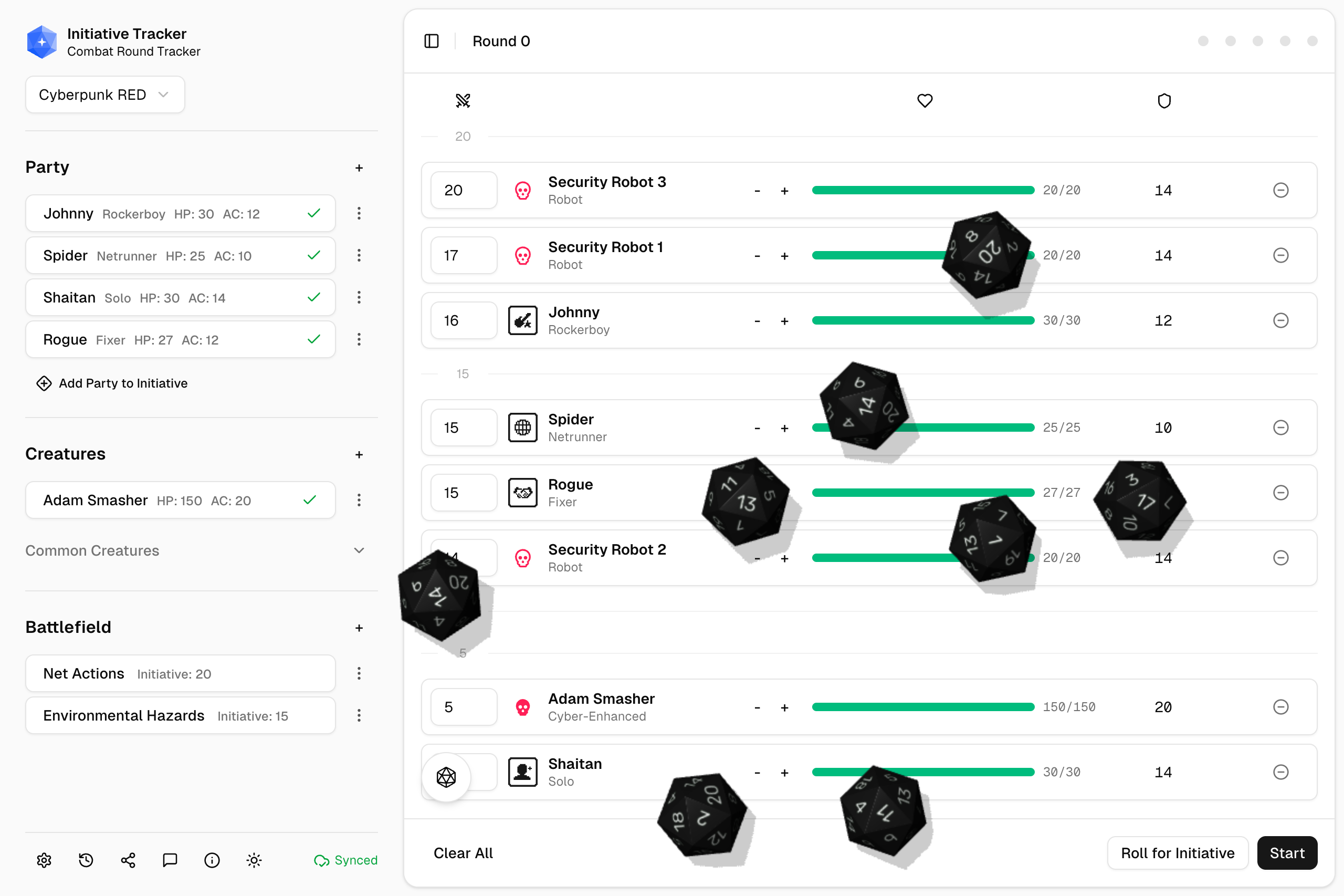 D&D Initiative Tracker | Modern 5e Combat Manager